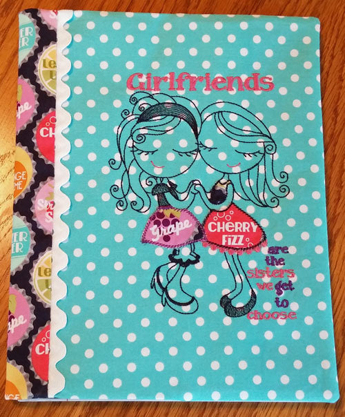 Girlfriends Notebook Cover - PDF Downloadable Pattern – SewMichelle