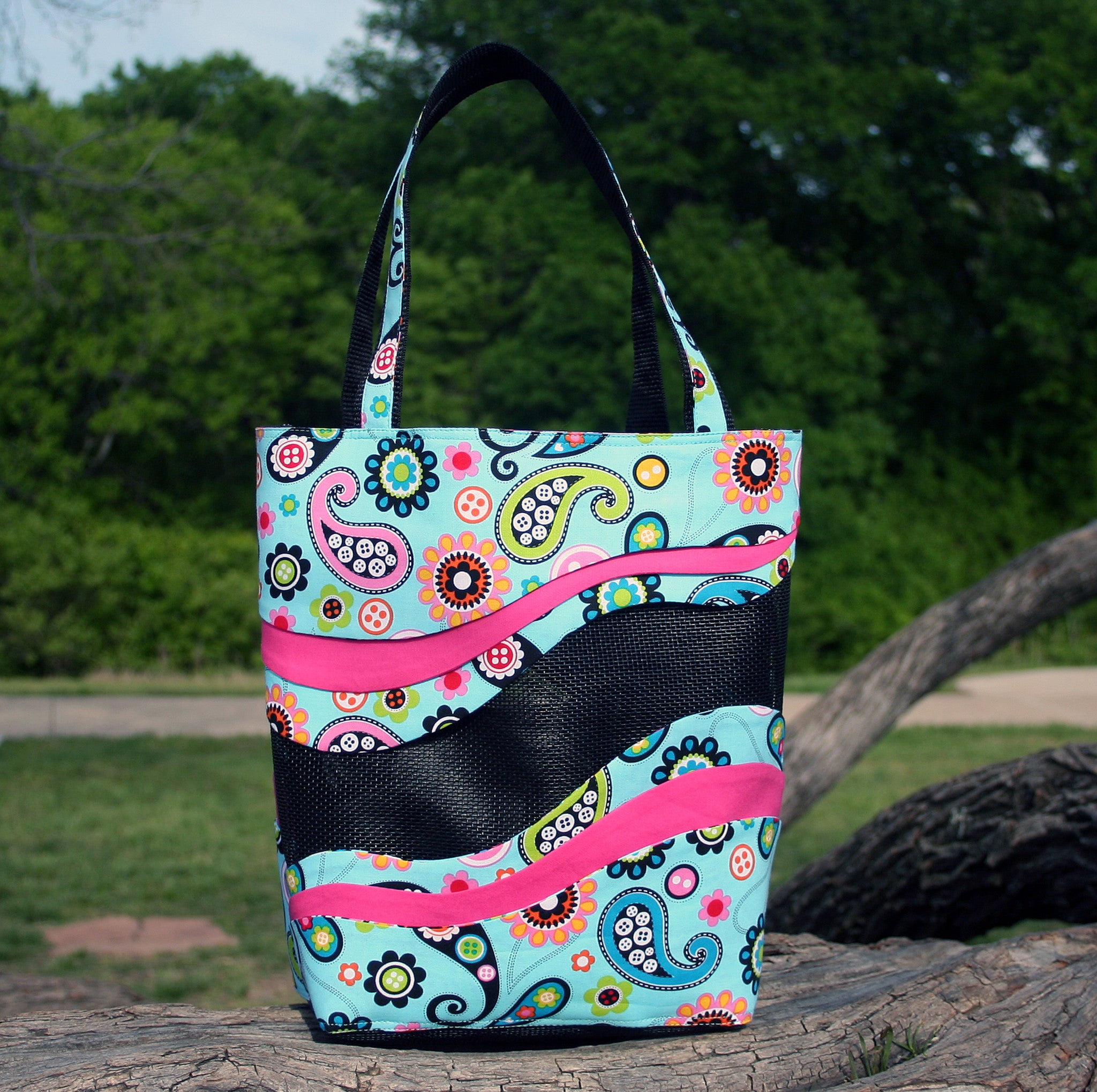 SewMichelle Pet Screen Tote Bag Easy Sewing Pattern for Beginners